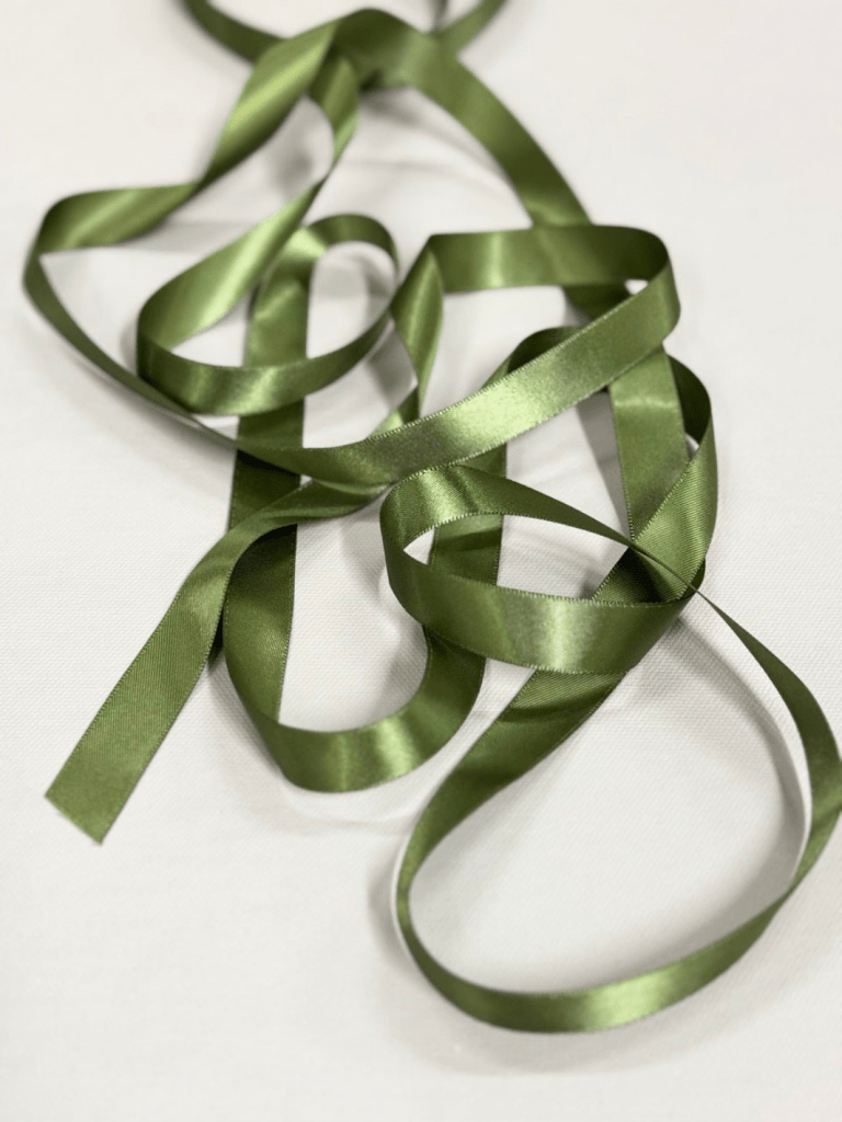 All By Voss - Army Silkebånd, 16 mm x 10 m – saleshoppen.dk
